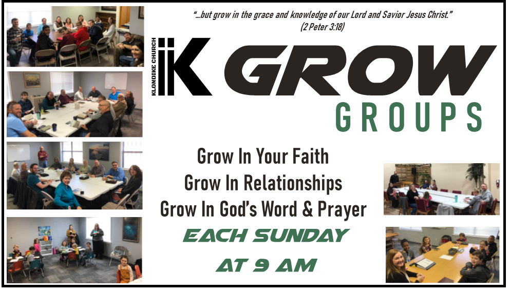 Grow Groups – KLONDIKE CHURCH